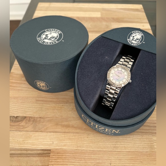 Citizen | Accessories | Citizen Eco Drive Ladies Watch 4 Real Diamonds ...